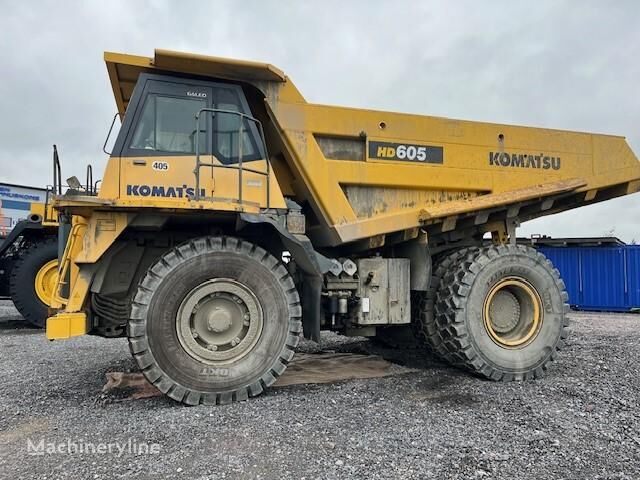 Komatsu HD 605-7EO damper sa krutom šasijom