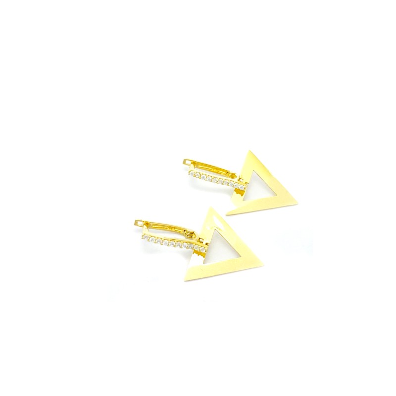 Earrings Triangle Y