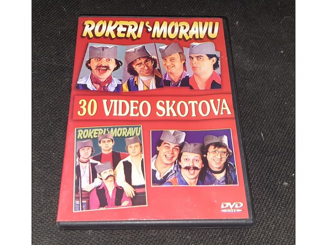 Rokeri S Moravu ‎– 30 Video Skotova / DVD original