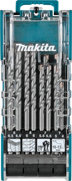 12 delni komplet TCT burgija Makita (D-73483)