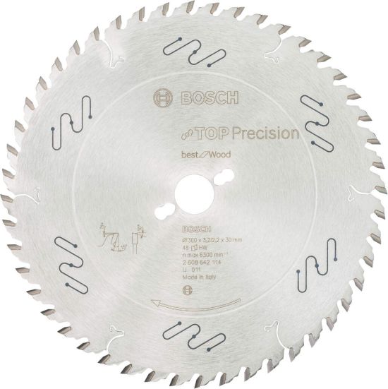 Bosch list kružne testere Top Precision Best for Wood 300 x 30 x 3,2 mm, 48 - 2608642114