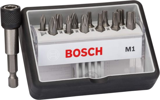 Bosch 12+1-delni set Robust Line bitova odvrtača M ekstra tvrdi 25 mm (2607002563)