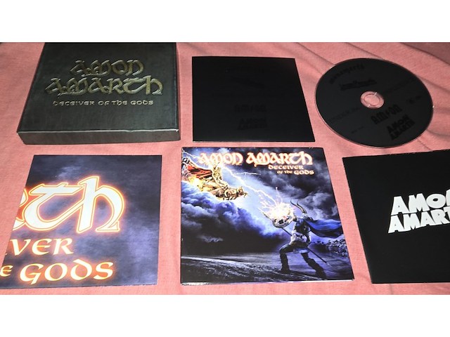 Amon Amarth - Deceiver of the gods 2CDa limited box