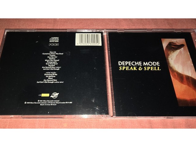 Depeche Mode - Speak &; spell , ORIGINAL