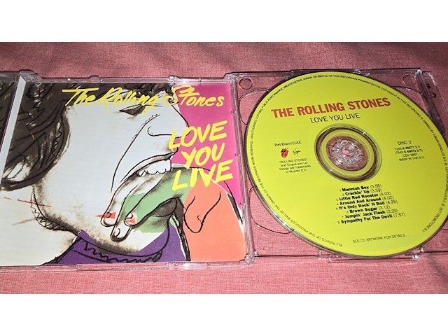 The Rolling Stones - Love you live 2CDa , ORIGINAL