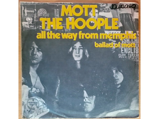 SP MOTT THE HOOPLE - All The Way From Memphis (1973) NM