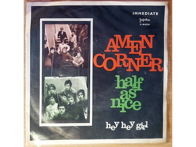 SP AMEN CORNER - Half As Nice (1969) YU, ODLIČNA, retko