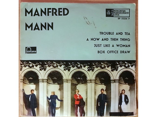 EP MANFRED MANN - Trouble And Tea (1967) VG/VG+