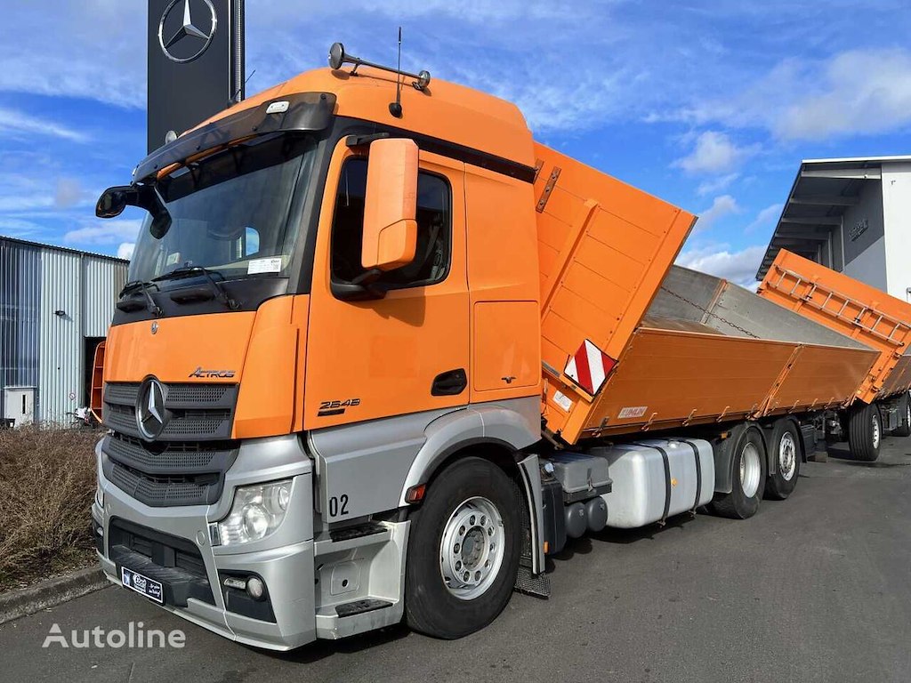 Mercedes-Benz Actros 2548 kiper + prikolica kiper