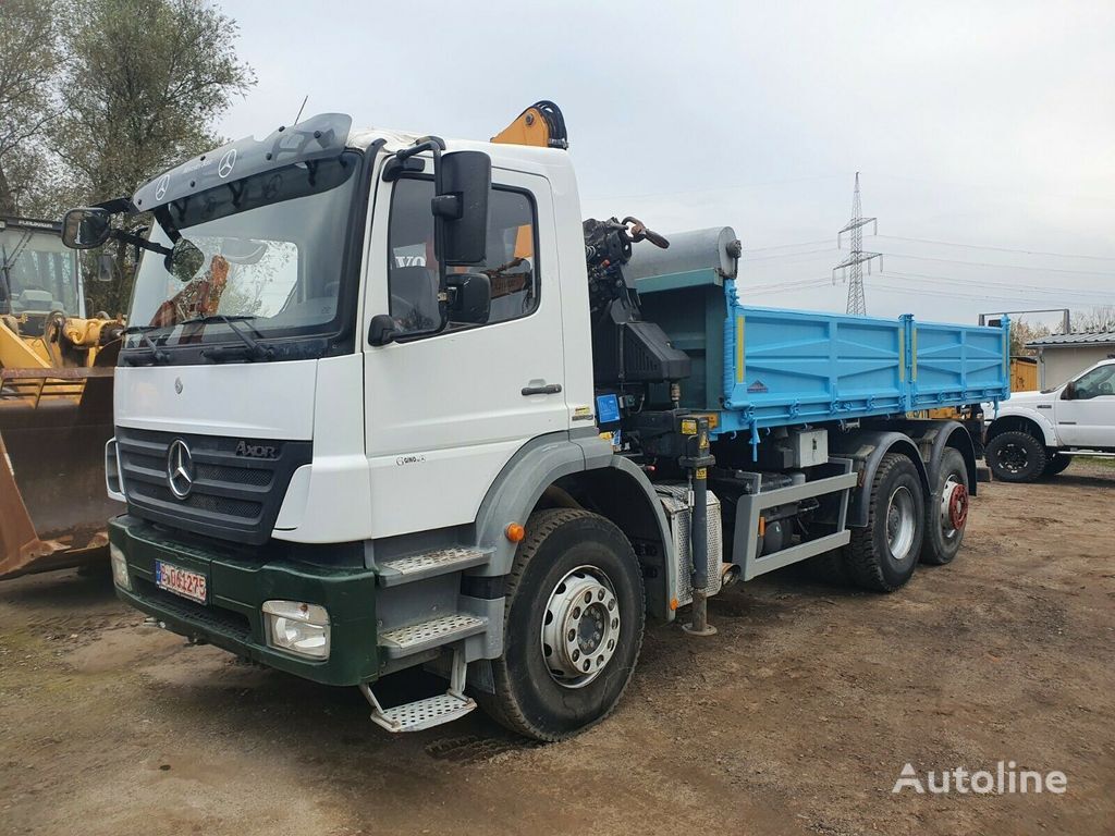 Mercedes-Benz AXOR 2633 6x2 Darus 3 old billencs COMPA 100 kiper