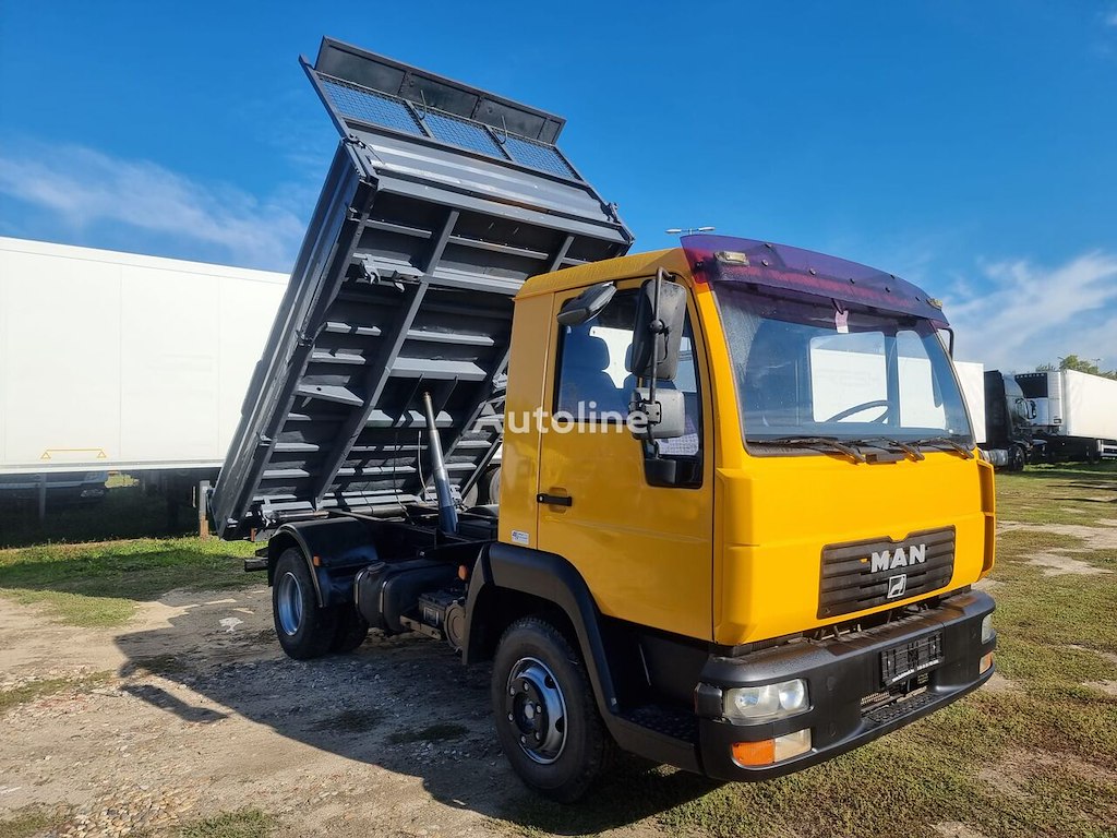 MAN LE 8.180 Meiller Kipper Three-Sided Tipper - 3 old. billencs - T kiper