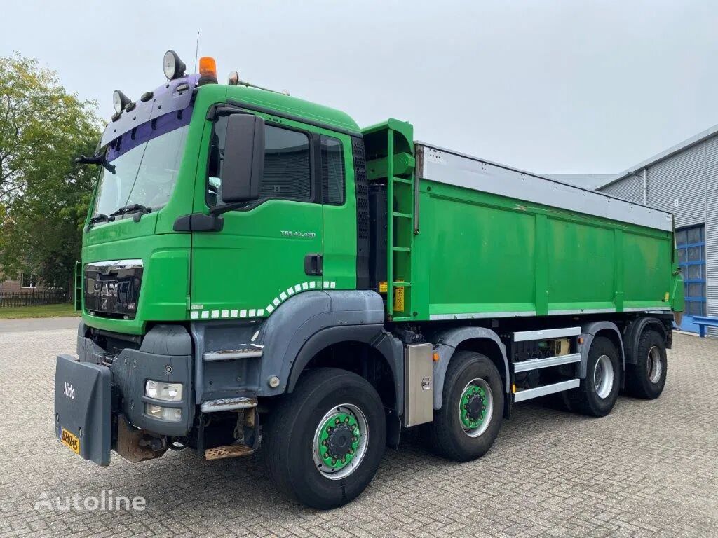 MAN TGS 43.480 / 8X8 / AJK TIPPER 22 KUUB ISOLATED / TECHNICAL 50 TO kiper