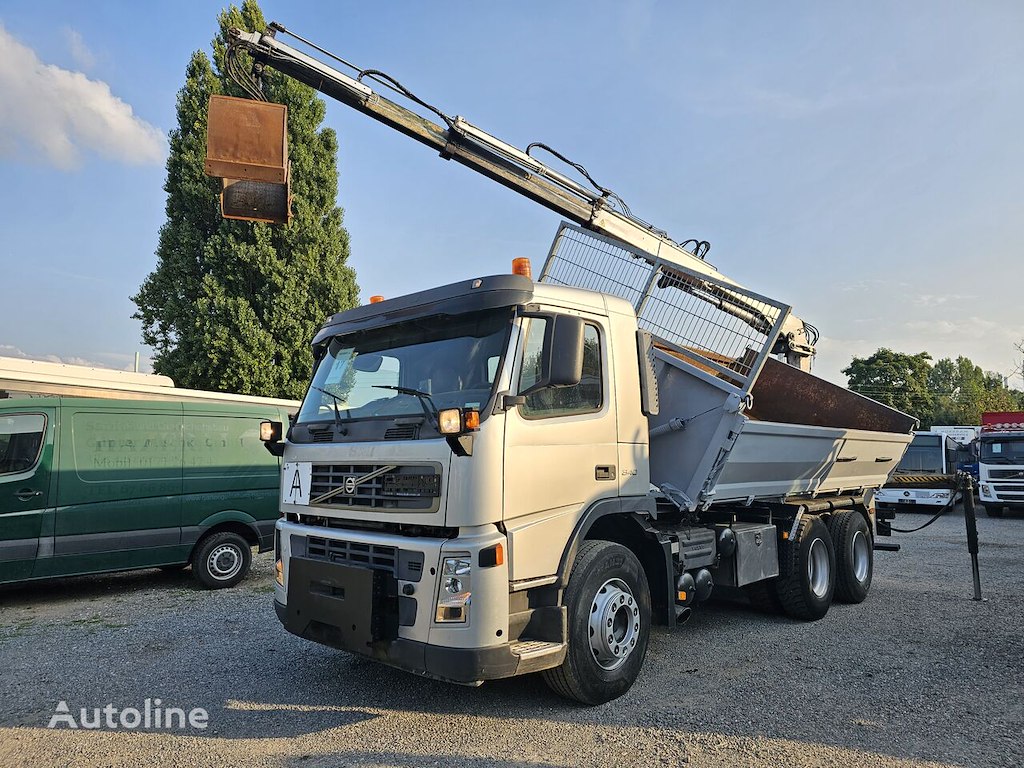 Volvo FM/FH-6X2R FM9, FM12, FH12 HIAB 122ES-2 HIPRODreiseitenkipper kiper