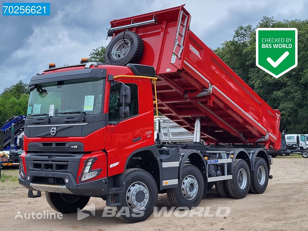 Novi Volvo FMX 500 8X6 14m3 Big-Axle 3-Seiten VEB+ Euro 6 kiper