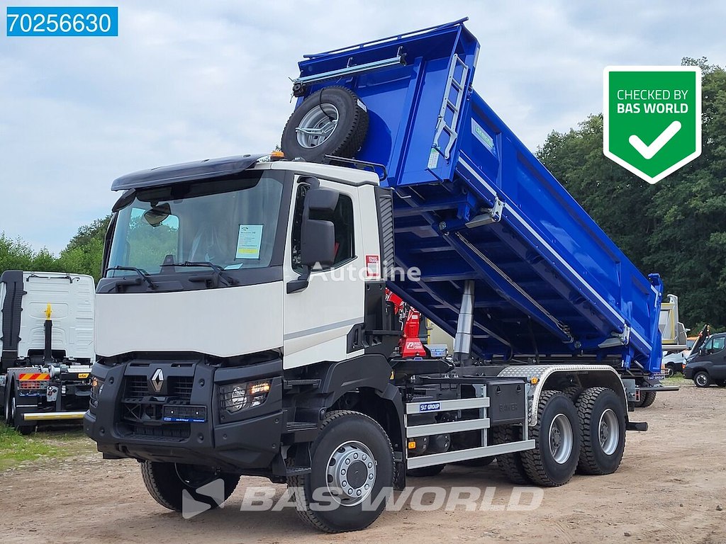 Novi Renault K 430 6X6 6x6 13m3 Big-Axle 3-Seiten Euro 6 kiper