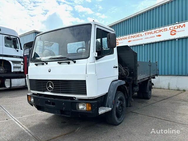 Mercedes-Benz 1117 K (6-CILINDER) KIPPER WITH CRANE (FULL STEEL SUSPENSION / M kiper