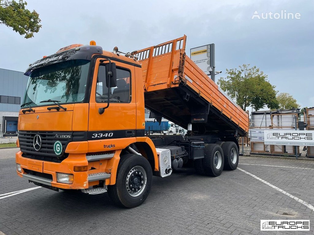 Mercedes-Benz Actros 3340 Full Steel - EPS 3 Ped - Big Axles - Hub Reduction kiper