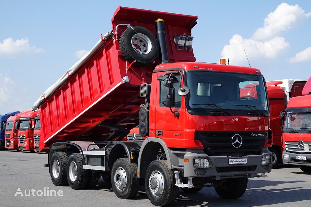 Mercedes-Benz 4141 / 8x6 / WYWROTKA TYLNOZSYPOWA / HARDOX / kiper