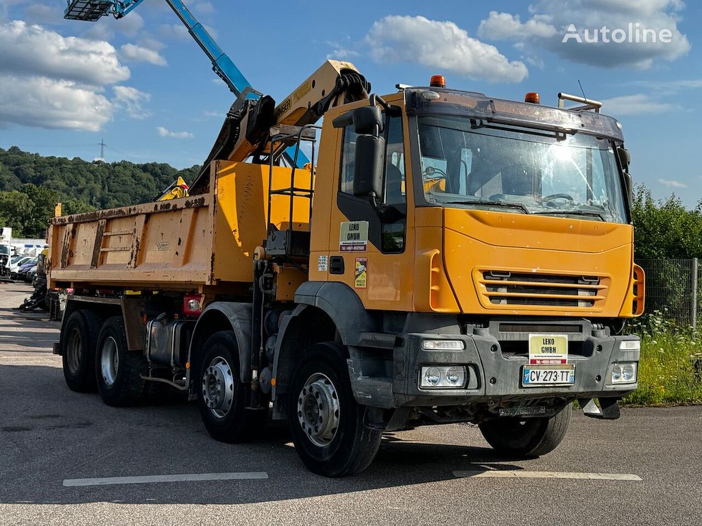 IVECO AD 340 T35 Mit Kran kiper