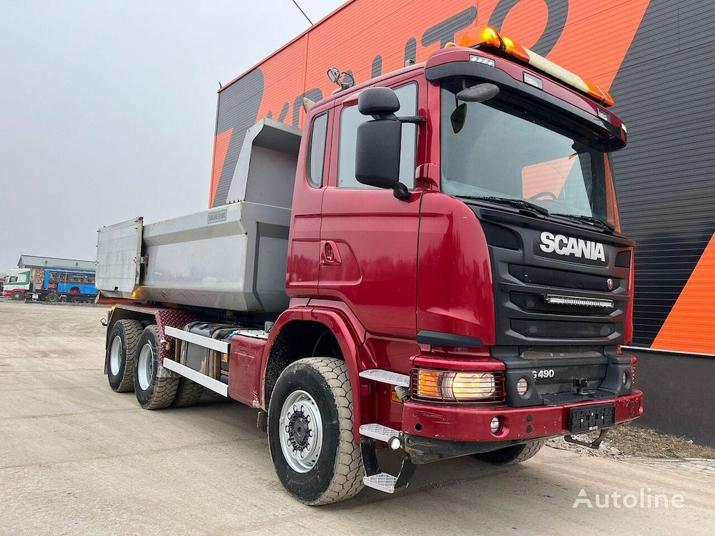 Scania G 490 6x6 Tipper kiper