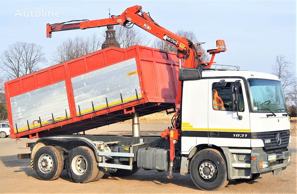 Mercedes-Benz ACTROS 1831 kiper