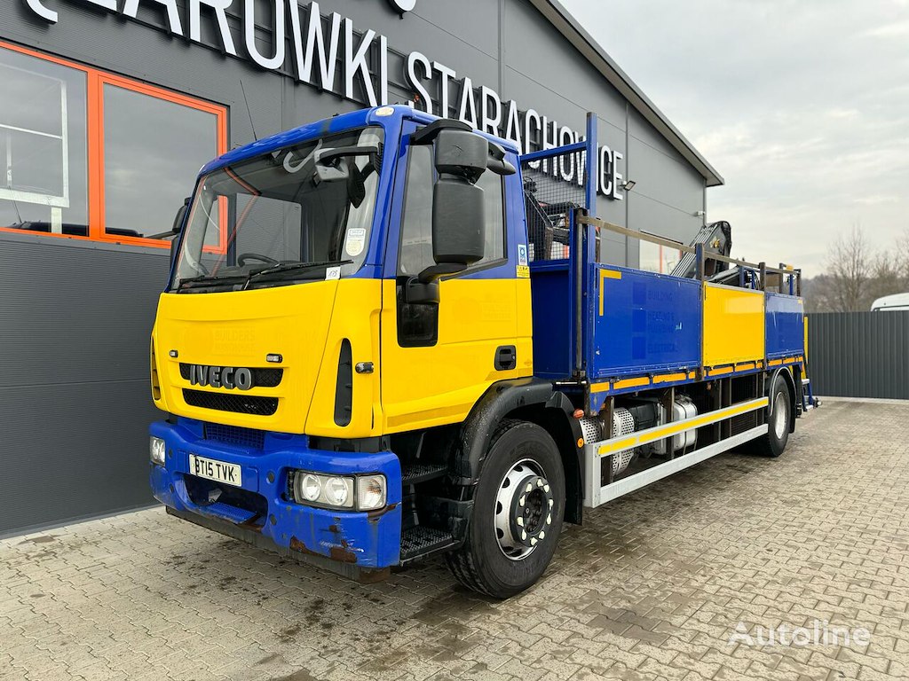 IVECO EuroCargo 180E25 kamion s ravnom platformom