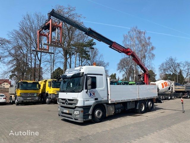 Mercedes-Benz ACTROS 2544 kamion s ravnom platformom