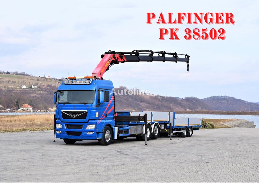 MAN TGX 26.540 kamion s ravnom platformom