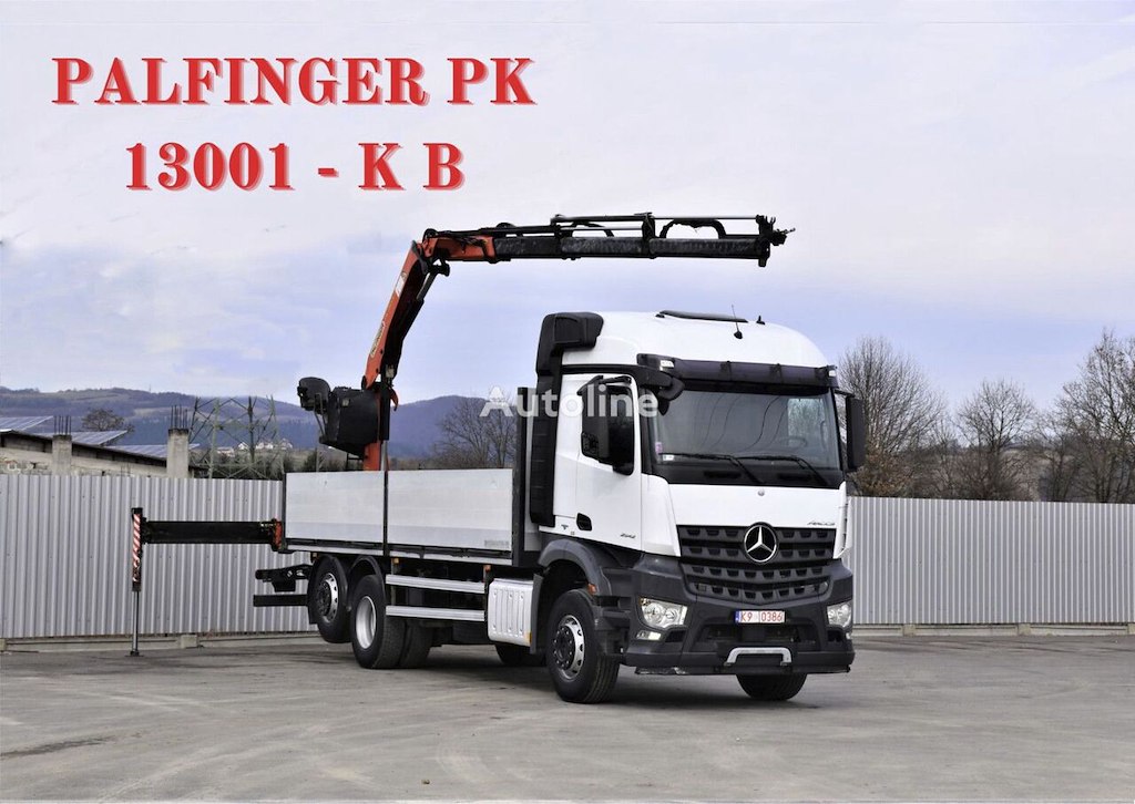 Mercedes-Benz AROCS 2542 kamion s ravnom platformom