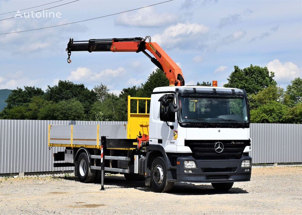 Mercedes-Benz ACTROS 1832 kamion s ravnom platformom