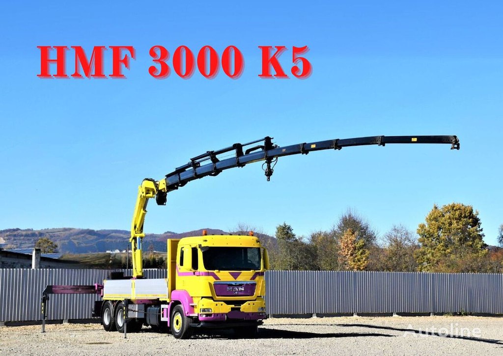 MAN TGS 28.440 kamion s ravnom platformom