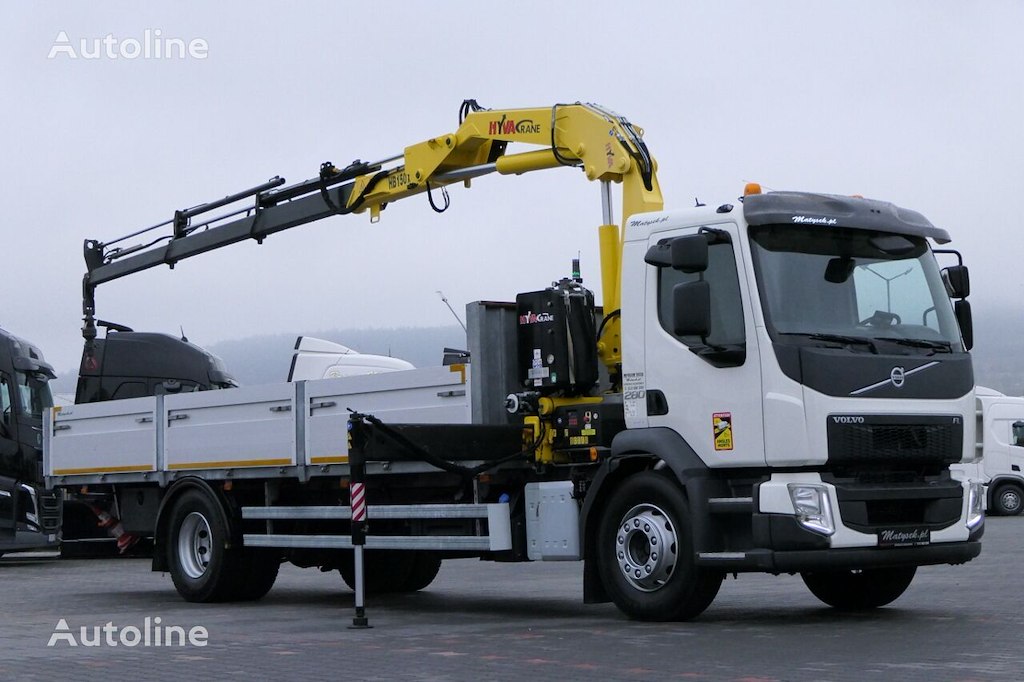 Volvo FE 280 kamion s ravnom platformom