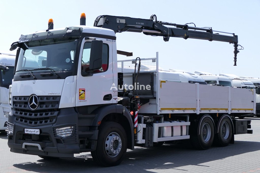 Mercedes-Benz AROCS 2633 kamion s ravnom platformom