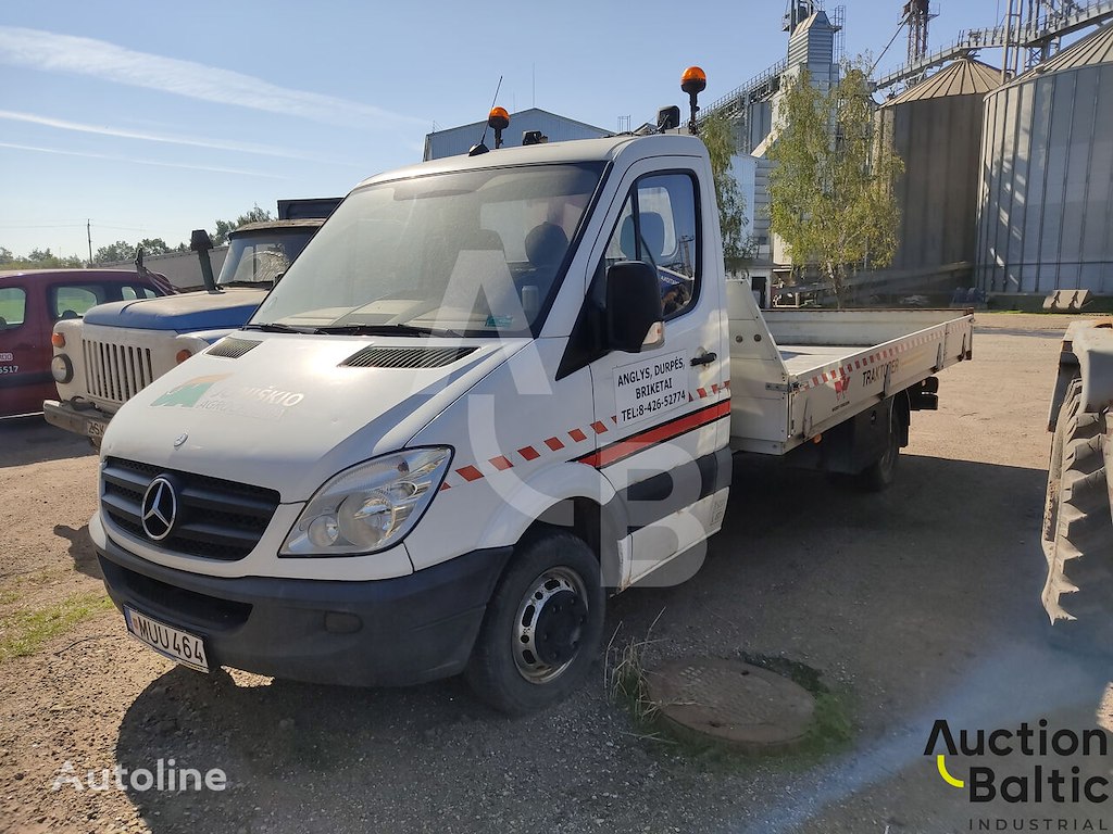 Prodaje se Mercedes-Benz Sprinter 515 CDI kamion s ravnom platformom na aukciji