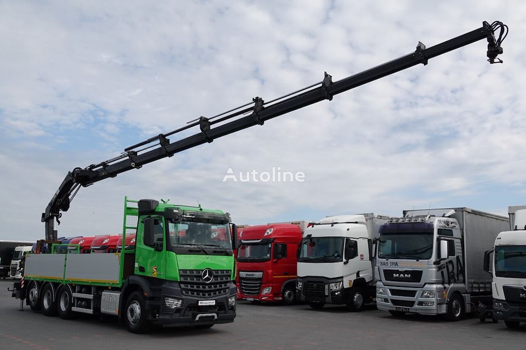 Mercedes-Benz AROCS 3240 kamion s ravnom platformom