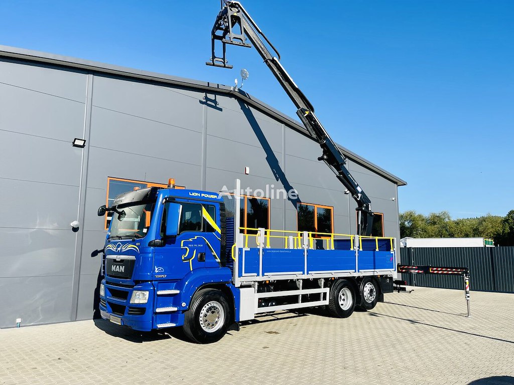 MAN TGS TGX 26.360 kamion s ravnom platformom