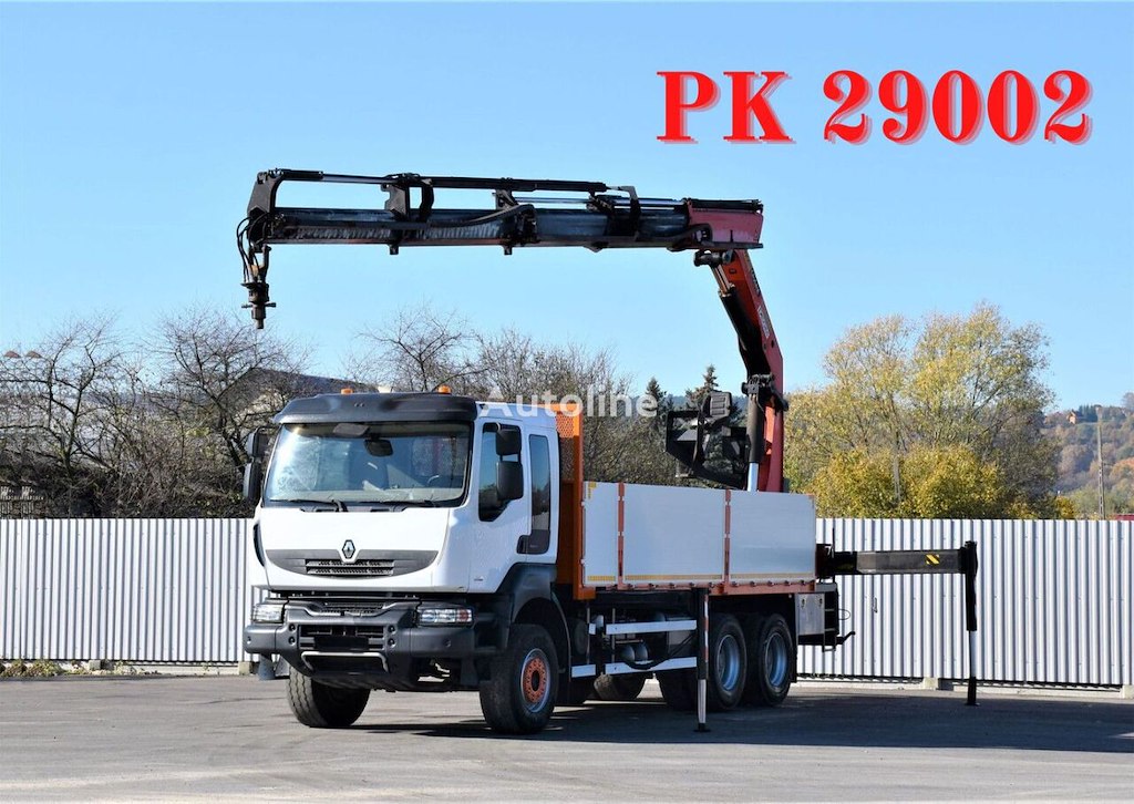 Renault Kerax 500 DXI kamion s ravnom platformom