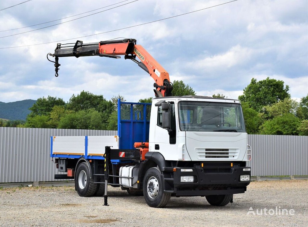 IVECO Eurocargo 180E28 kamion s ravnom platformom