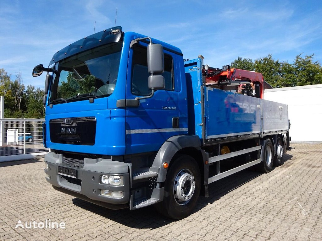 MAN 26.340 TGM kamion s ravnom platformom