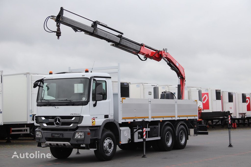 Mercedes-Benz ACTROS 3336 kamion s ravnom platformom