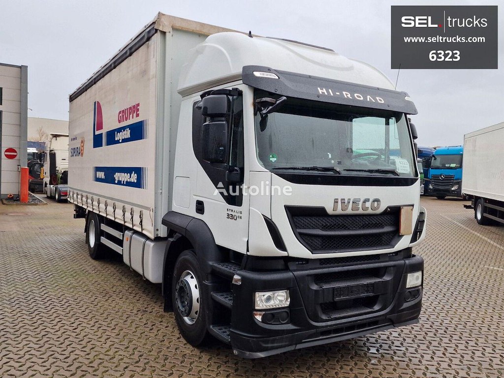 IVECO Stralis 330 Ladebordwand / Navi kamion furgon