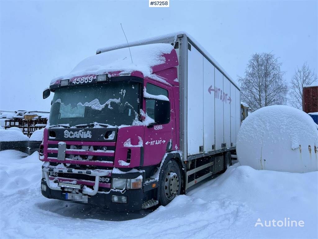 Scania P94DB4x2NB260 Box truck kamion furgon