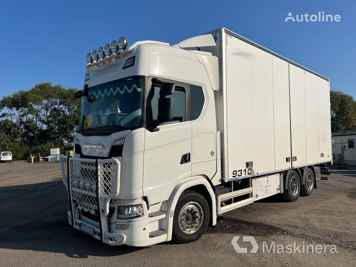 Prodaje se Scania S730B NB kamion furgon na aukciji