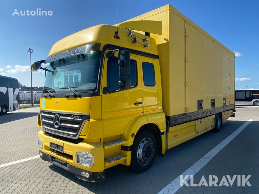 Prodaje se Mercedes-Benz Axor kamion furgon na aukciji