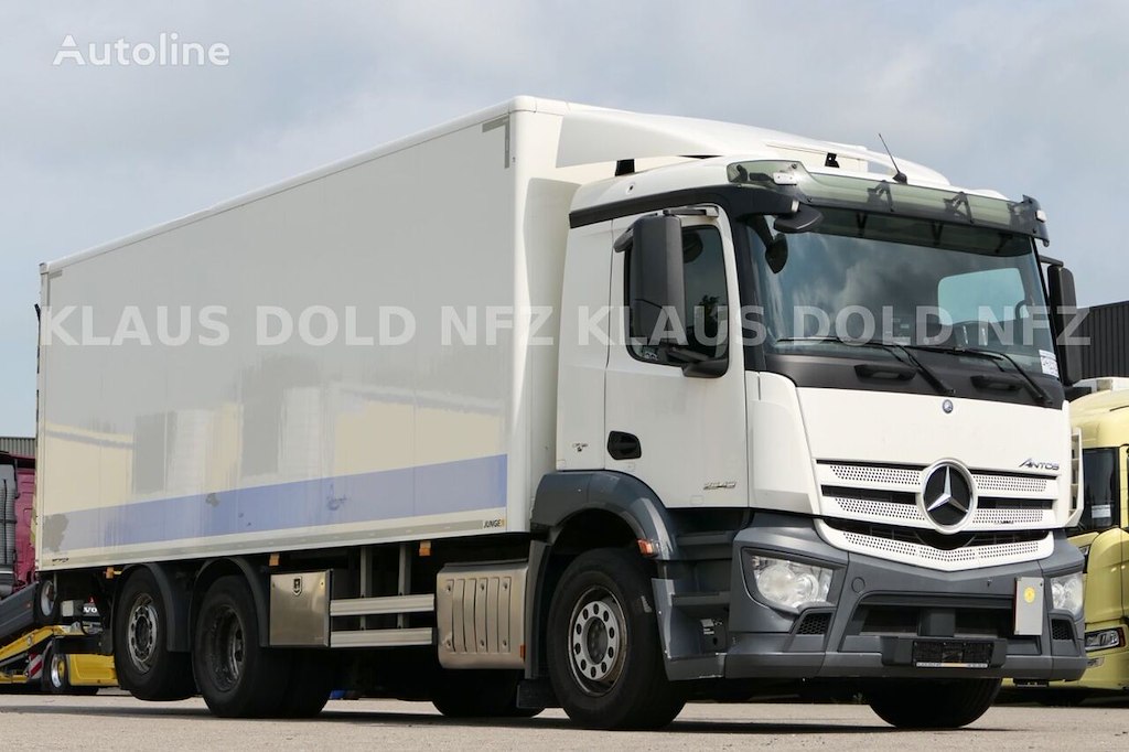 Junge Mercedes-Benz Antos 2543 Koffer Retarder Vollluft Liftachse kamion furgon