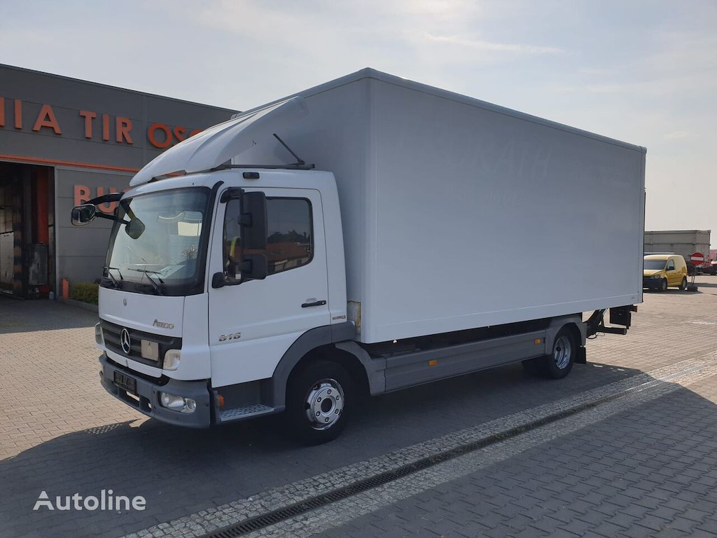 Mercedes-Benz Atego 816 BOX WITH LIFT DEUTSCHE LKW kamion furgon