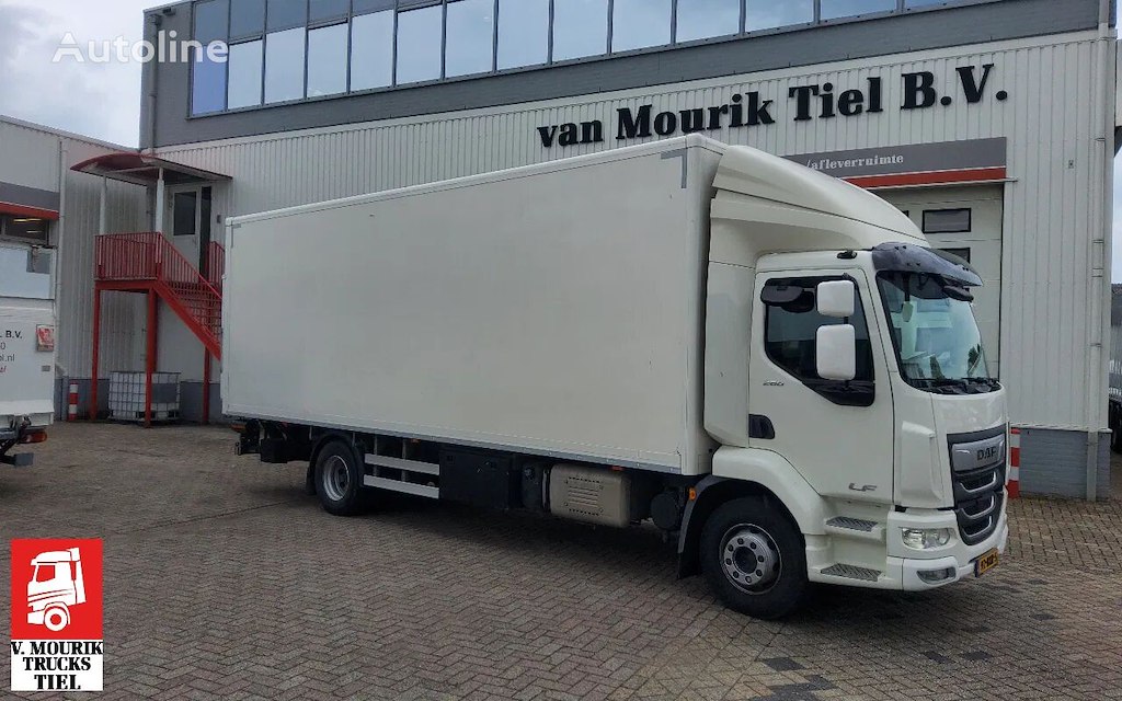 DAF LF 260 BAKWAGEN + VANGMUIL - AUTOMAAT - EURO 6 - 92-BXR-5 kamion furgon