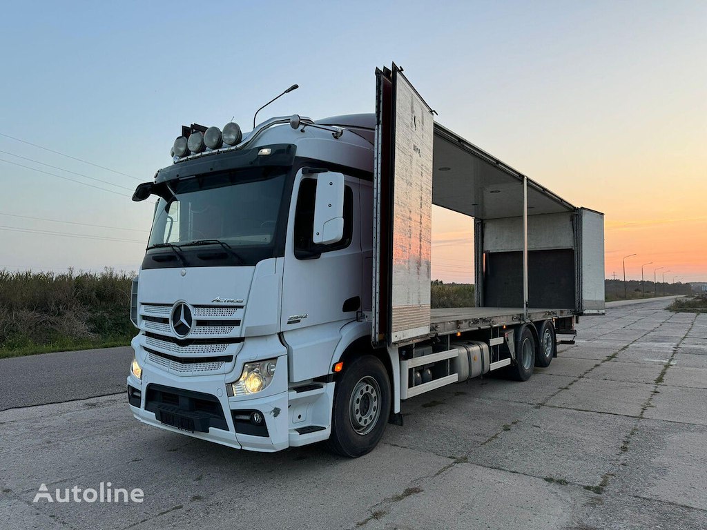 Mercedes-Benz Actros 2542 6x2*4 + SIDE OPENING 2X kamion furgon