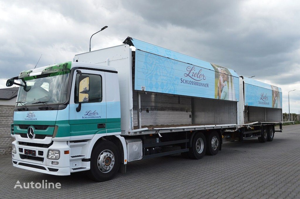 Mercedes-Benz Actros 2541 MP3 kamion furgon + prikolica furgon