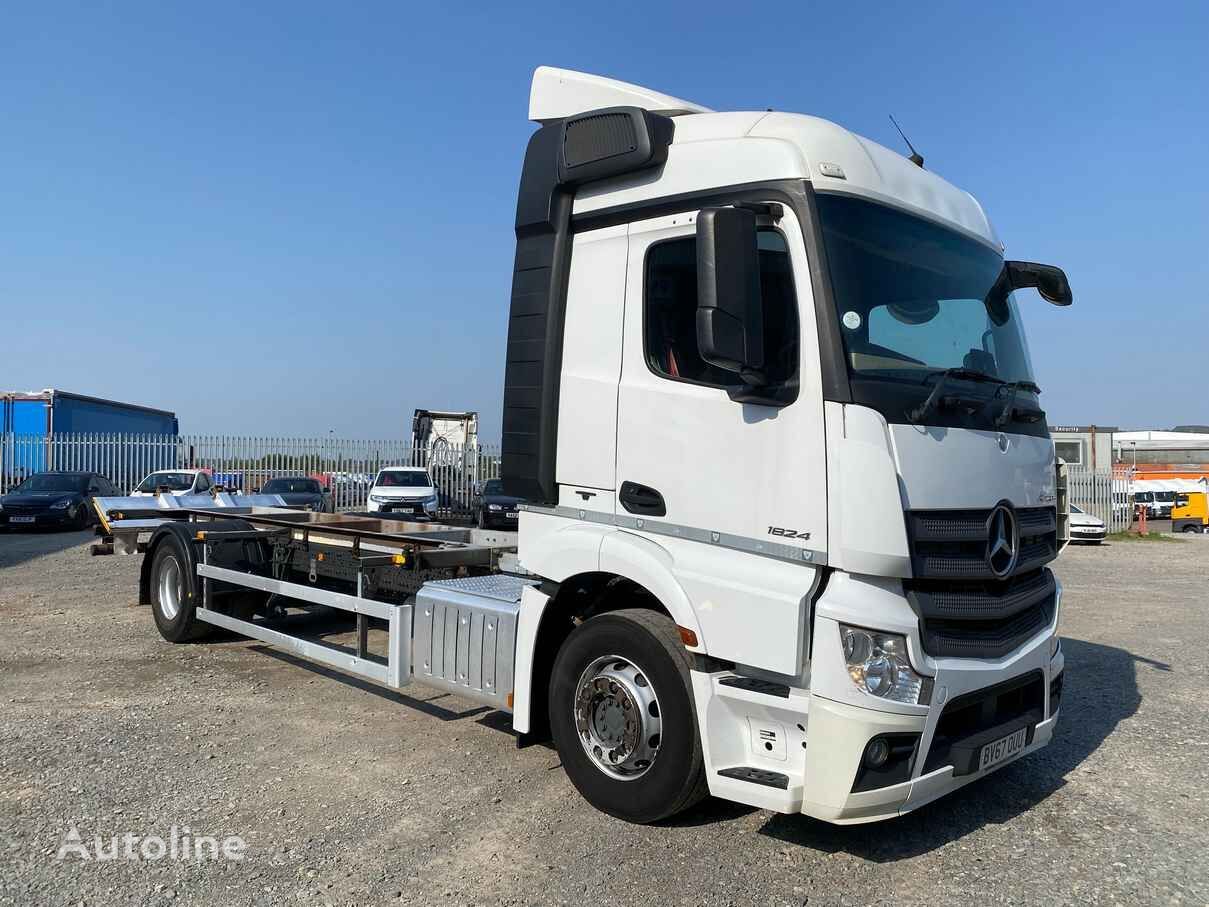 Mercedes-Benz ACTROS 1824 *EURO 6* 4X2 DEMOUNT CHASSIS CAB 2018 - BV67 OUU kamion šasija